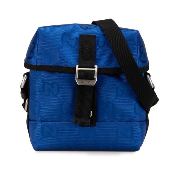 Gucci | Bags | Gucci Blue Shoulder Bag | Poshmark